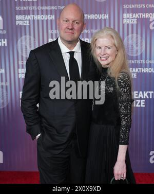 (L-R) Marc Andreessen and Laura Arrillaga-Andreessen arrives at the ...