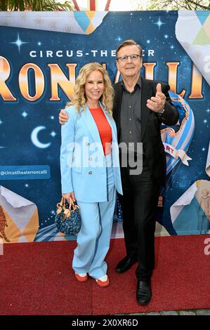 Moderatorin Katja Burkard und ihr Mann Hans Mahr kommen zur Gala und ...