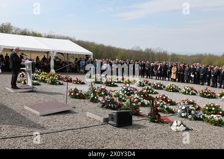 14 April 2024, Thuringia, Weimar: Raymond Renaud from France, a former ...