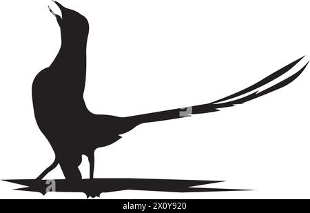 Stone magpie,icon logo vector design illustration Stock Vector Image ...