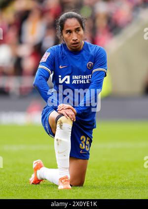 Chelsea's Mayra Ramirez during the women's Champions League semifinals ...
