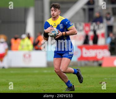 Jordy Crowther of Warrington Wolves during the Betfred Super League ...