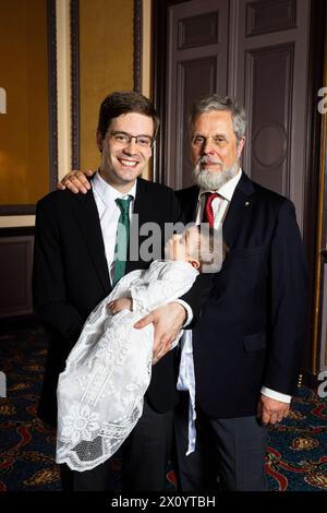 THE HAGUE, NETHERLANDS - APRIL 13: Baptism of Duke Leopold of ...