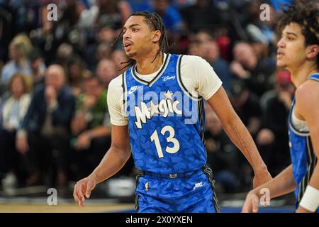 Orlando Magic guard Jett Howard (13) shoots against Atlanta Hawks ...