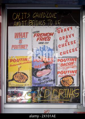 Poutine Shop in Song Wat District Bangkok Thailand Stock Photo - Alamy