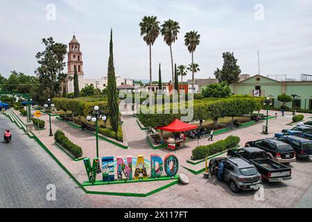 Aerial view of Venado municipality of San Luis Potosí Mexico. (Photo By ...