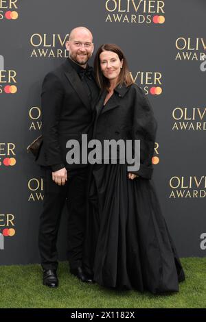 Hannes Langolf and Ellen Kane attend Olivier Awards 2024 with ...