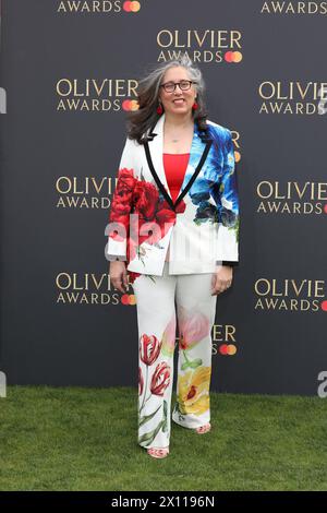 Mara Isaacs attends Olivier Awards 2024 with Mastercard at Royal Albert ...