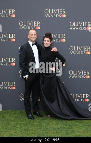 Kate Trefry attends Olivier Awards 2024 with Mastercard at Royal Albert ...