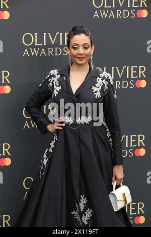 Seeta Patel attends Olivier Awards 2024 with Mastercard at Royal Albert ...