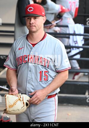 Cincinnati Reds pitcher Emilio Pagán (15) in the ninth inning of a ...
