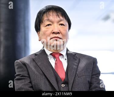 Yokohama, Kanagawa, Japan. 11th Apr, 2024. WBA bantamweight champion ...
