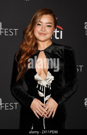 HOLLYWOOD, CALIFORNIA - APRIL 14: Elizabeth Yu attends the PaleyFest LA ...