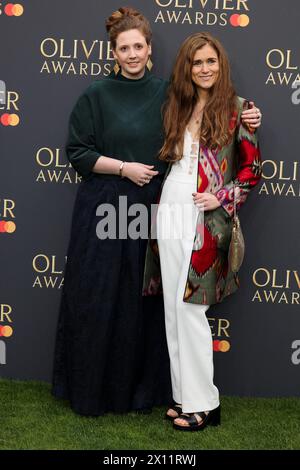 Hannah Hauer-King and Isley Lynn attend Olivier Awards 2024 with ...