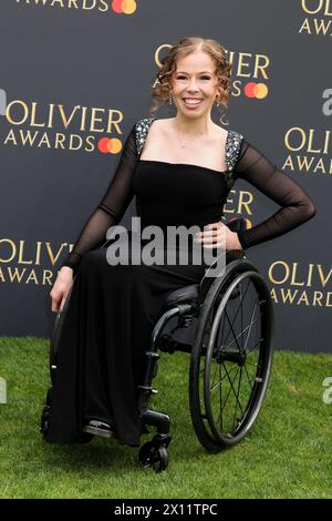 Amy Trigg attends Olivier Awards 2024 with Mastercard at Royal Albert ...