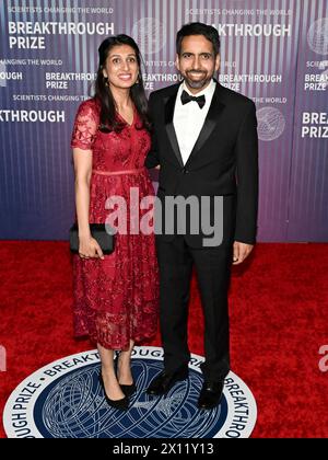 Umaima Marvi (L) and Salman Khan (R) attend the eighth annual ...