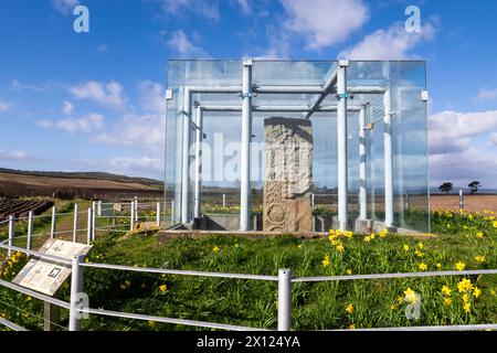 The Shandwick Stone is seen in Scotland on 8 April 2024 Stock Photo - Alamy
