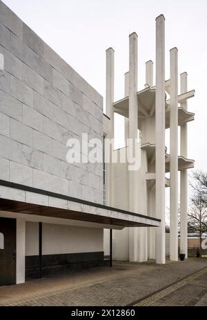 Wolfsburg, Gemeindezentrum Stephanus, 1963 von Alvar Aalto erbaut ...