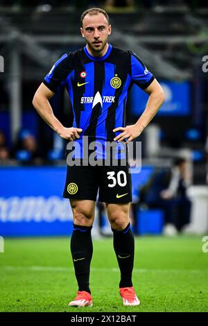 Inter Milan's Carlos Augusto during the Uefa Champions League Final ...