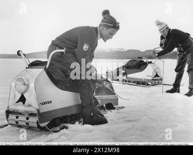 "Larven" (The caterpillar) A Swedish unconventional snowmobile that has ...
