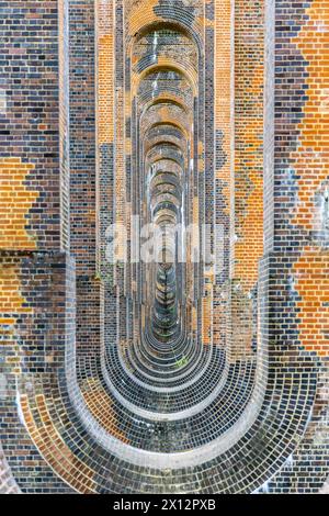 Ouse Valley viaduct or Balcombe viaduct, a railway bridge in West ...
