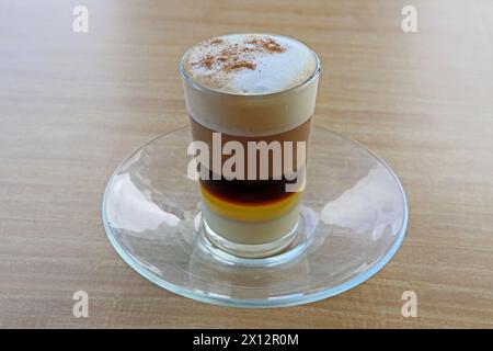 Baraquito coffee, speciality of Canary Islands Stock Photo - Alamy