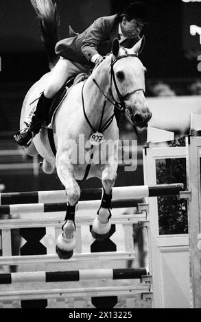 Hugo Simon Austrian Equestrian on Gladstone at the Show jump World ...