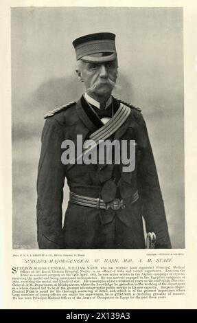 Senior officers of the British Army Medical Corps, including Major ...