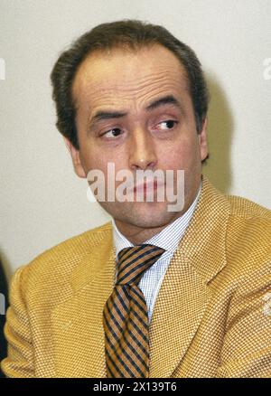 Jose Carreras at the press conference in Moscow Moscow, Russia - 20.12. ...