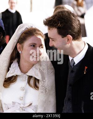The wedding of Francesca Habsburg and Karl Habsburg takes place on 31st ...