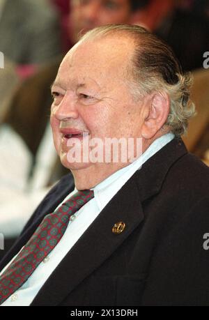 Vienna on September 7th 1994: The Austrian actor, director and producer ...