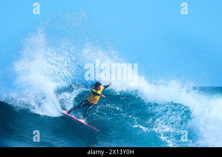 American professional surfer Griffin Colapinto competing at the 2024 ...