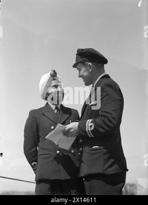 On 22 June 1943 at Woolston, Southampton, the sloop HMIS Godavari was ...