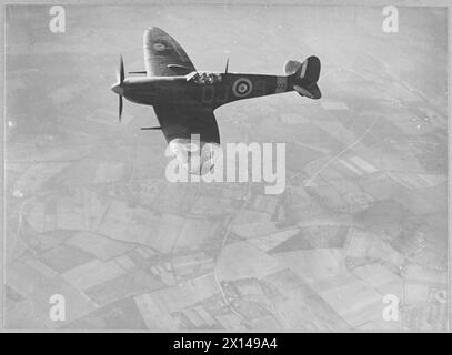 CANNON-ARMED SPITFIRE - Cannon-armed Spitfires of one of the East India ...