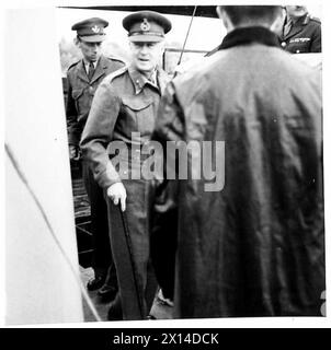 VISIT OF Q.M.G. GENERAL SIR THOMAS S.RIDDELL-WEBSTER, KCB.,DSO., TO H.Q ...