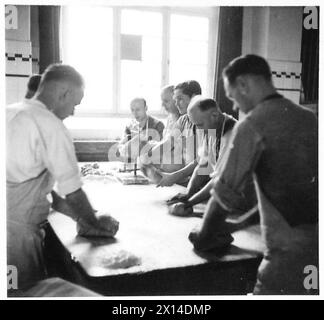 GERMAN CIVILIANS UNDER MILITARY GOVERNMENT - A typical group of ...