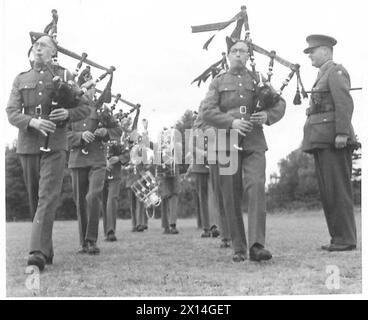 PIONEER COMPANY FORM PIPE BAND - Pipe Sergeant "Jock" Campbell who ...