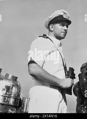 MEN OF HMS REDOUBT. FEBRUARY 1944, TRINCO. THE OFFICERS AND MEN OF THE ...