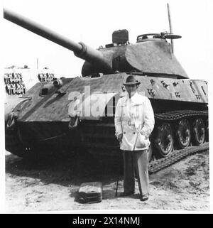 At an experimental station near Paderborn, the British Army observed ...