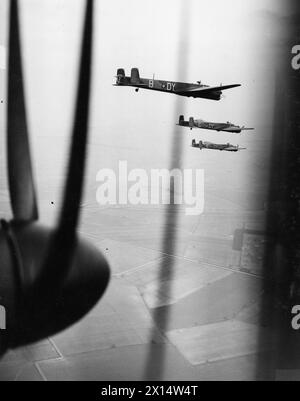 RAF Bomber Command 1940 Armstrong Whitworth Whitley Mk IV P5004 of No ...