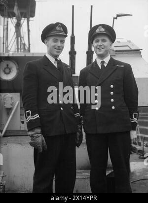 ATLANTIC RECORD BREAKERS WELCOMED HOME. 6 AND 7 MARCH 1944, LIVERPOOL ...