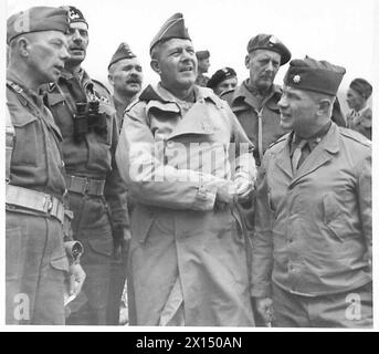 General Nikodem Sulik, General Jacob Devers, General Władysław Anders ...