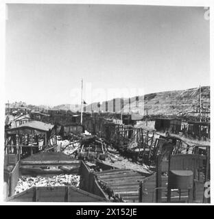 ITALY : BOMBED RAILWAYS AND ROLLING STOCK - A train carrying German ...