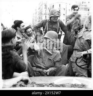 THE FALL OF NAPLES FIFTH ARMY ENTERS THE CITY - Naples! U.S. Motorised ...