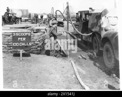 FIFTH ARMY : ANZIO BRIDGEHEADWATER SUPPLY AN ANZIO - Water runs from ...