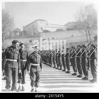 GRENADIER GUARDS ON PARADE - Brigadier ERskine and Major T.F.R ...