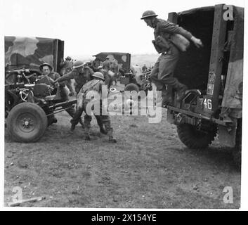 WORKERS SEE THE GUNS THEY HELPED TO MAKE - The gunners showing how they ...