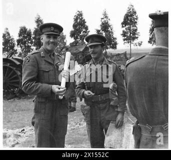 GENERAL ANDERSON GOC FIRST ARMY VISIT ARMOURED UNITS IN HIS COMMAND AT ...