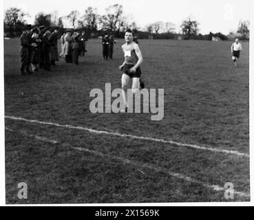 WESTERN COMMAND CROSS-COUNTRY CHAMPIONSHIPS - An Indian officer of the ...