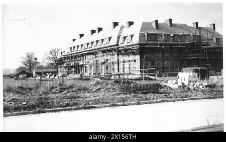 ARMY BUILDINGS IN THE ALDERSHOT COMMAND - Panorama. Sandhurst Block at ...